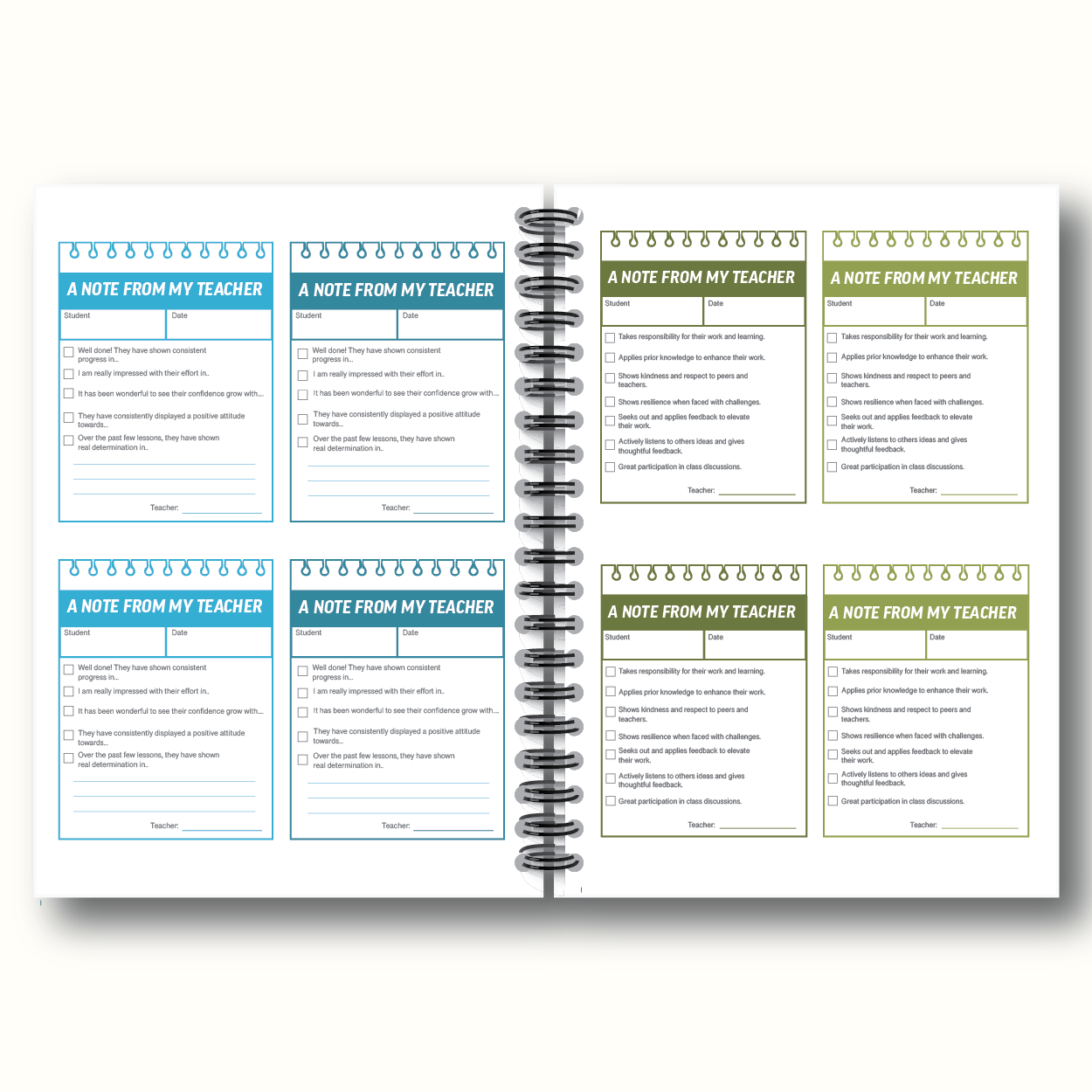 2025–2026 Dated Teacher Planner | A4 Size Affordable – Planners For ...