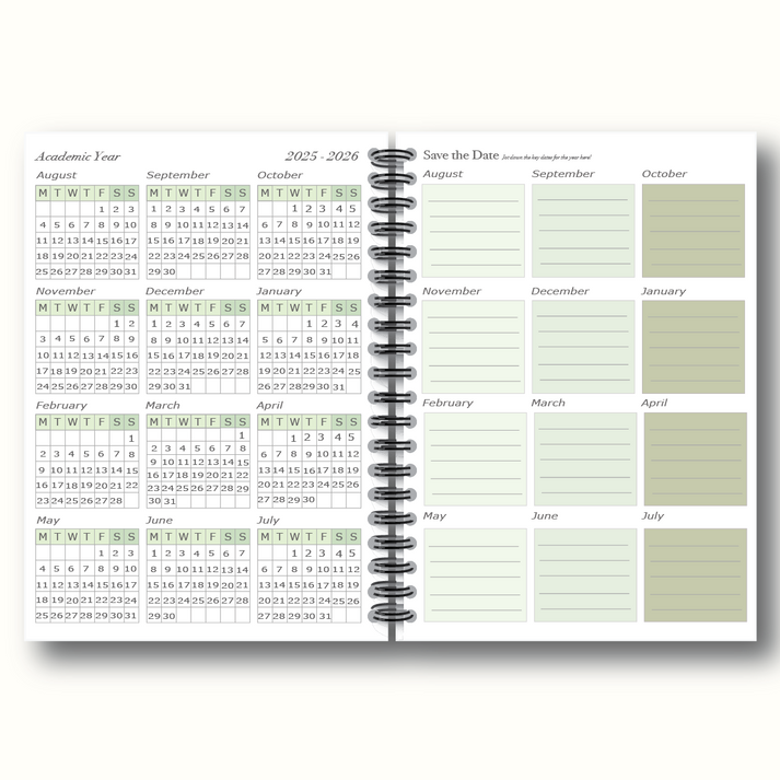 2025–2026 Dated Teacher Planner | A4 Size Affordable – Planners For ...